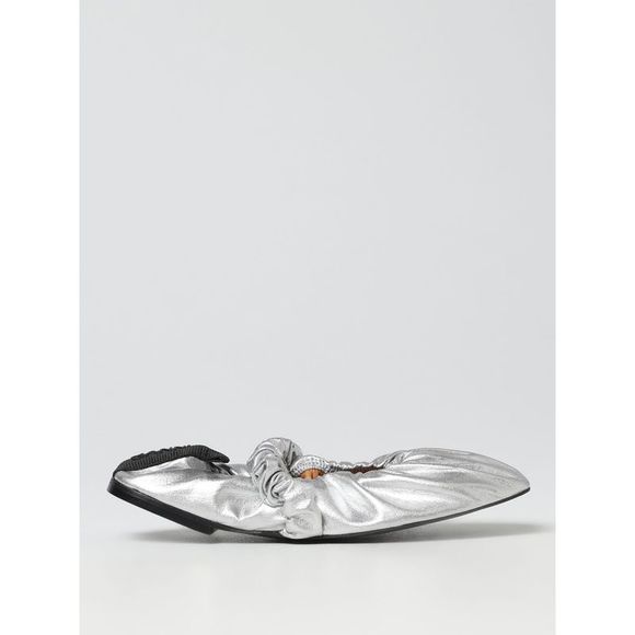 Ganni | Shoes | Ganni Ballet Flats Woman Silver | Poshmark